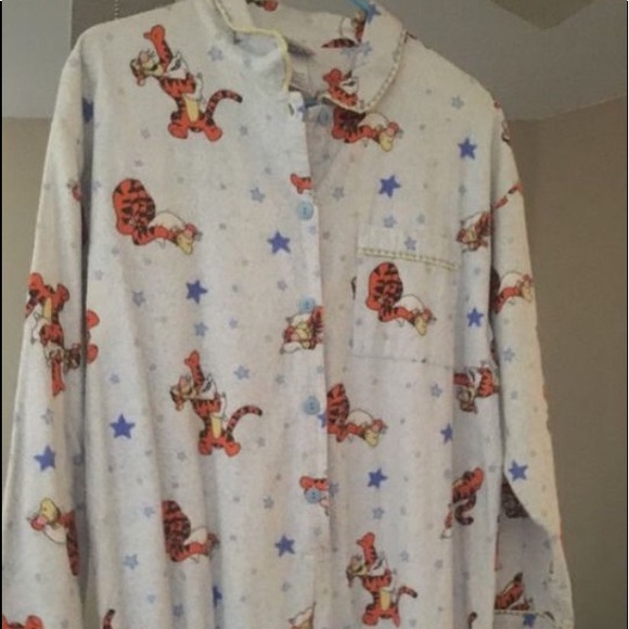 Disney | Intimates & Sleepwear | 9s True Vtg Disney Tigger Pajamas ...